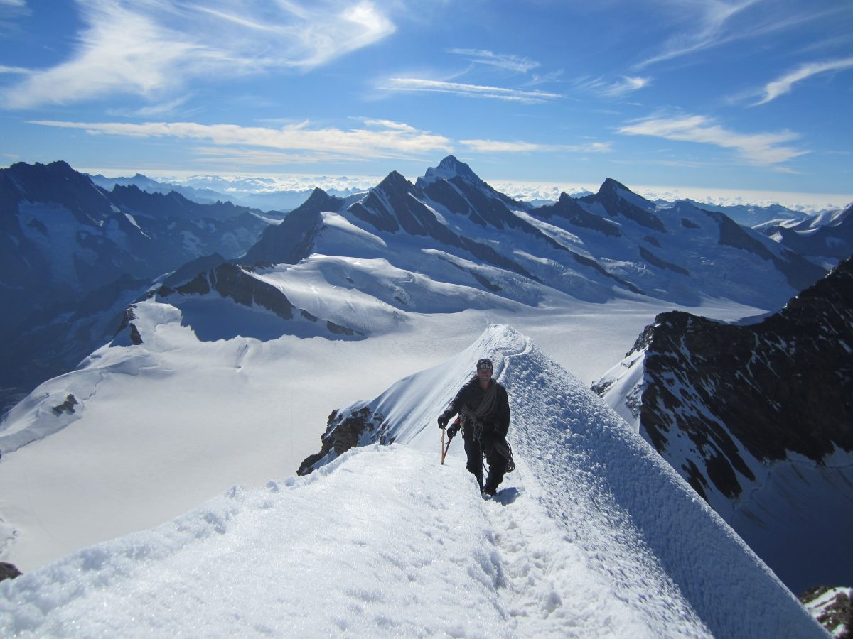 Ziele - Mönch (4.107 m): Hochtour auf den Schweizer 4.000er